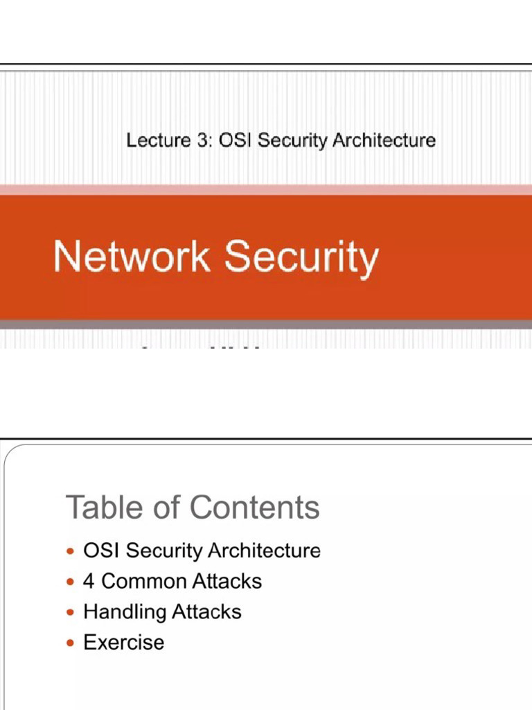 Osi Architecture Layers Cryptography And Network Security Pdf