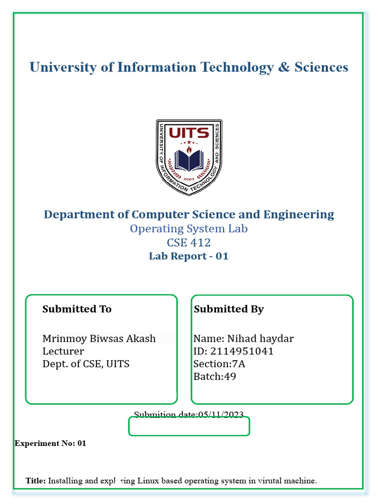 Software CT Cover Page | PDF | Operating System | Virtualization