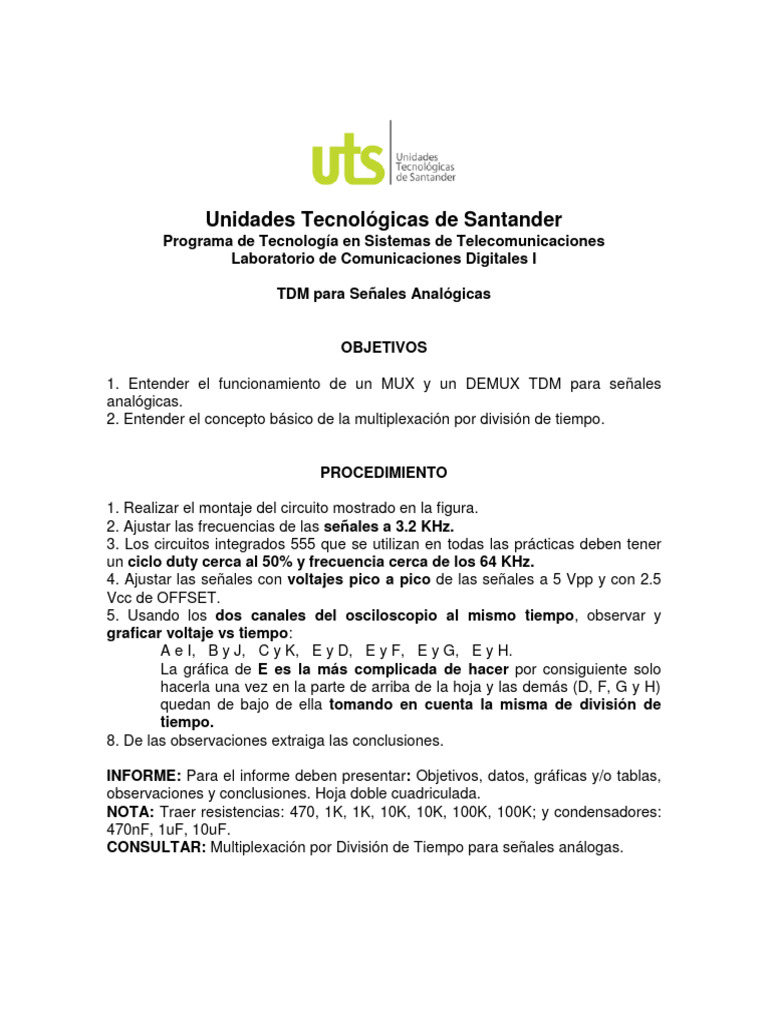 Lab - 02 TDM | PDF | Tecnología de información y comunicaciones ...