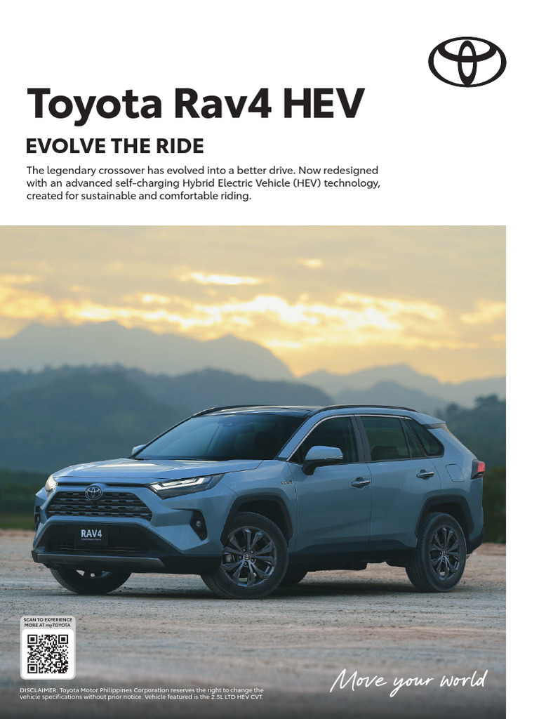 Toyota Rav4 HEV: Evolve The Ride | PDF