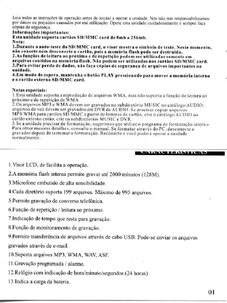 Manual DVR SD3850 | PDF