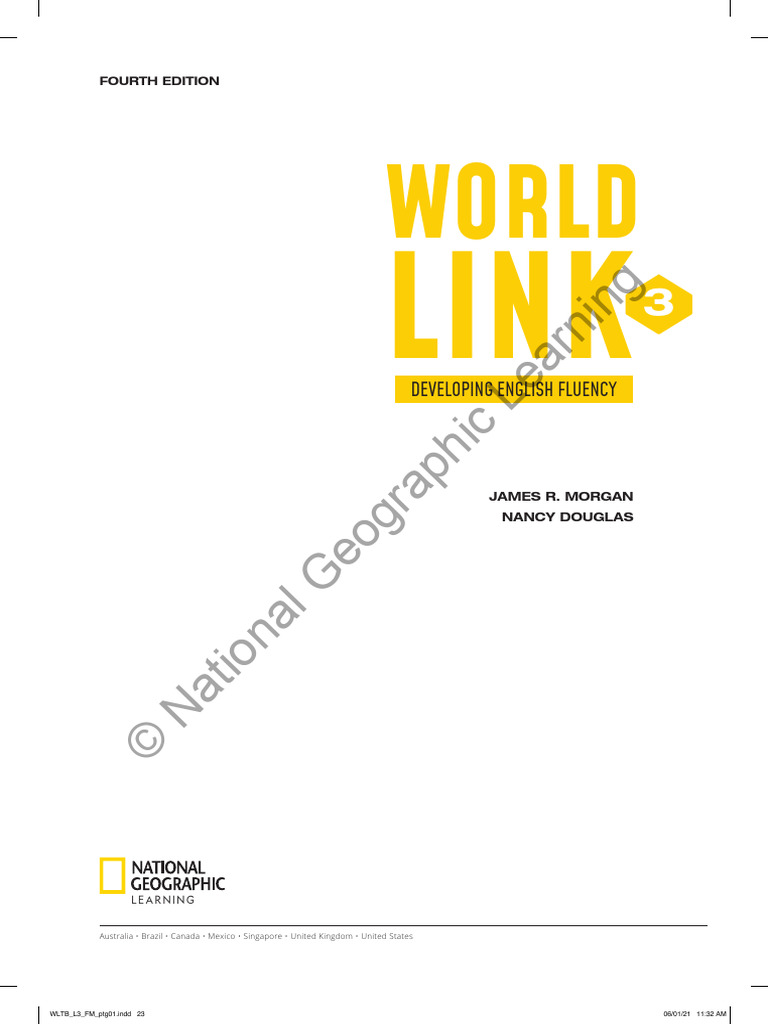 World Link Teacher's Book, 3 | PDF