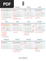 Kalender 2002: Hari Raya dan Masehi | PDF
