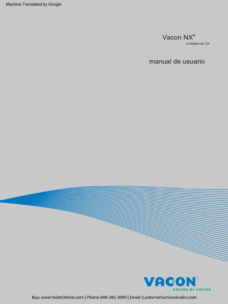 Vacon Nxs NXP Manual | PDF | Ingenieria Eléctrica | Ciencias fisicas