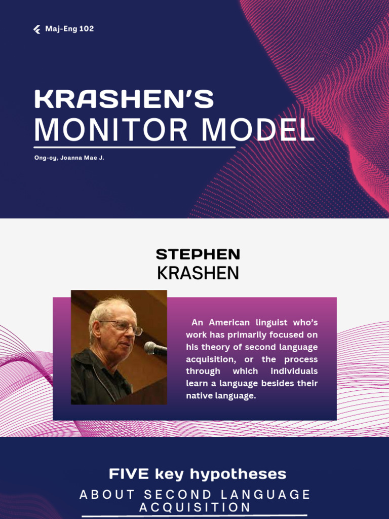 Krashen's Monitors Model PDF | PDF | Applied Linguistics | Neuroscience