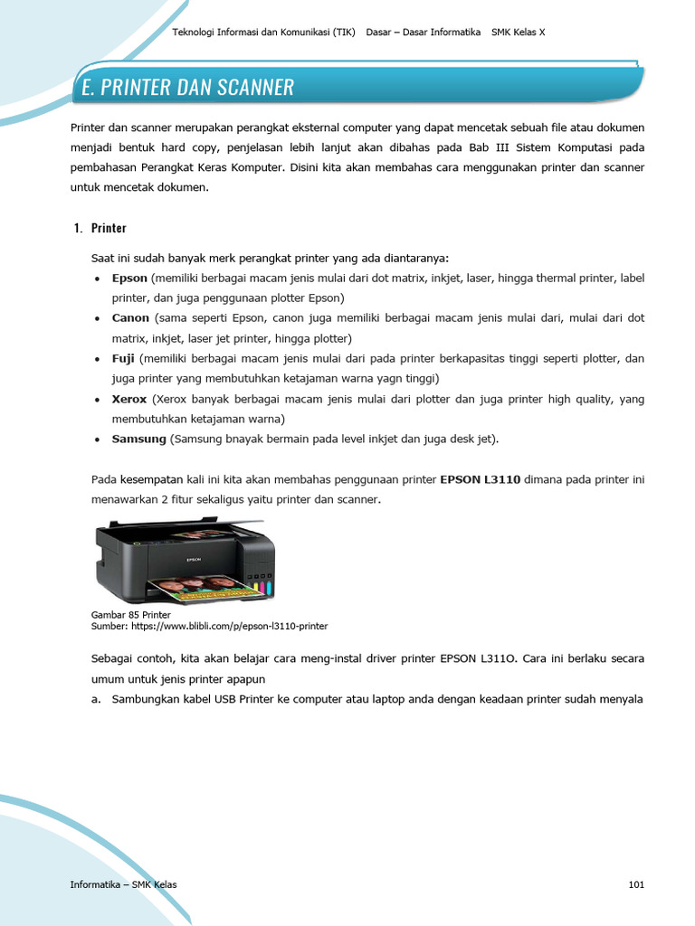 5 - Printer Dan Scanner | PDF