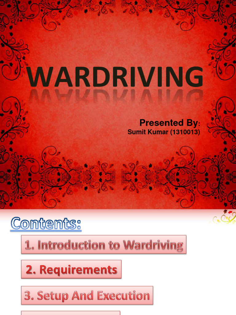 Understanding Wardriving Basics | PDF