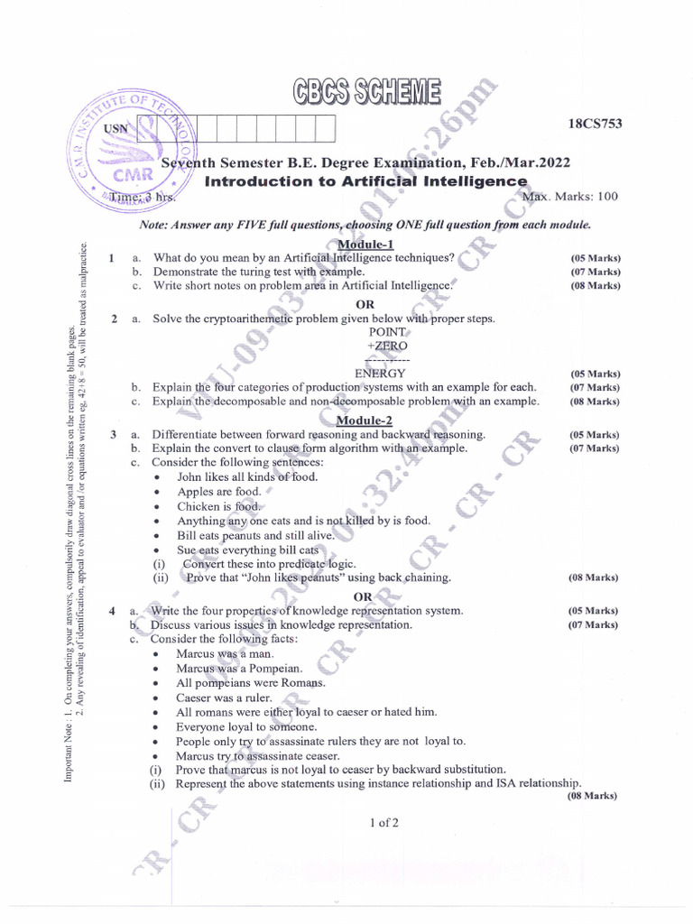 VTU Exam Question Paper With Solution of 18CS753 Introduction to ... VTU Exam Question Paper With Solution of 18CS753 Introduction to ...