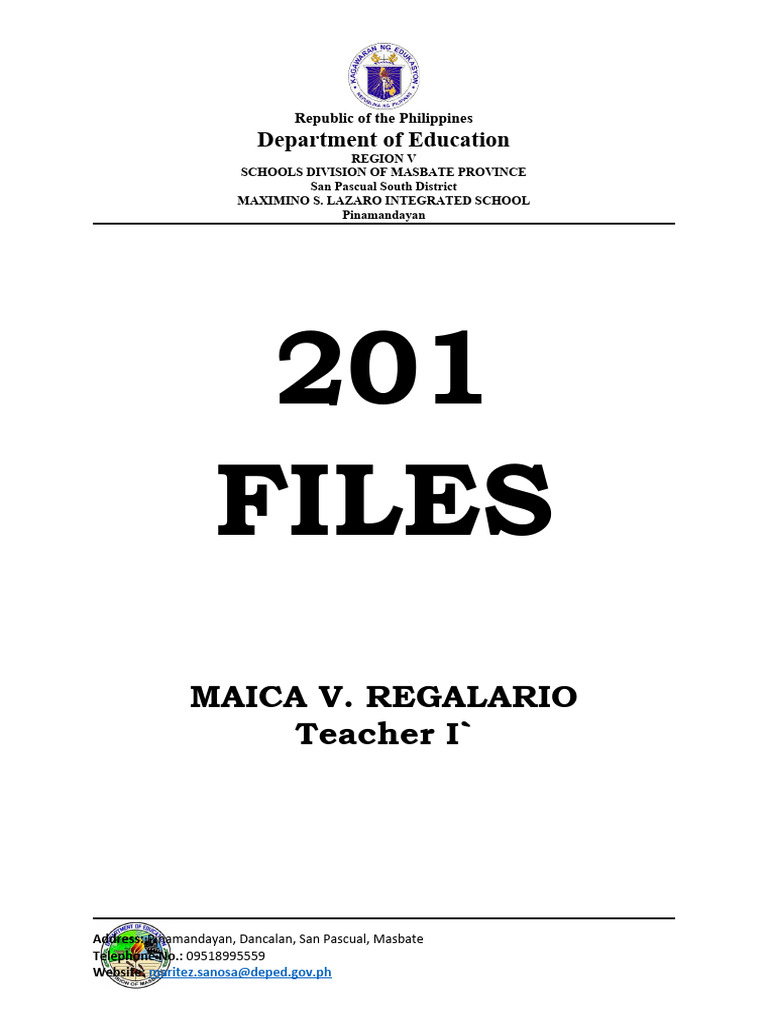 201 Files Cover | PDF | Government | Social Institutions