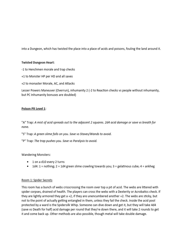 The Poison Pit | PDF