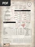 SotDL - Character Sheet | PDF | Role Playing Games