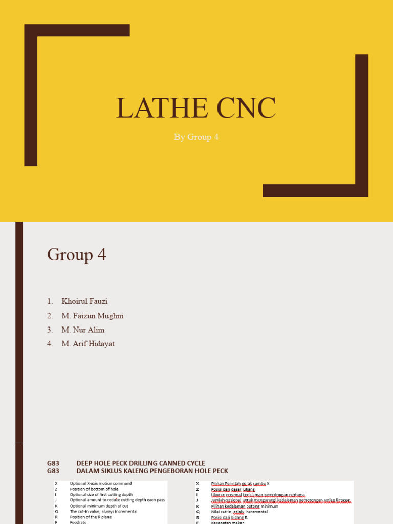 Lathe CNC | PDF