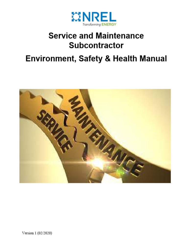 SM Esh Manual | PDF | Occupational Safety And Health | Labor Relations