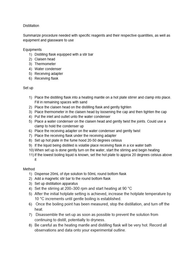 Flow Chart Exp 1 | PDF