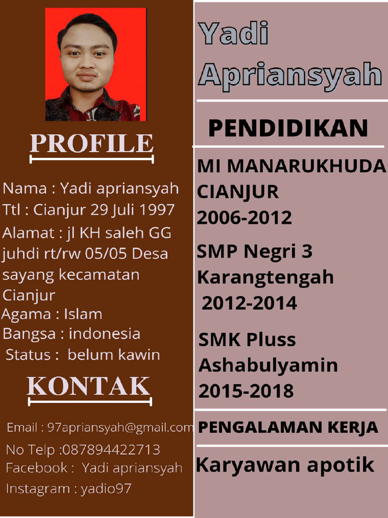 CV Yadi Afriansyah | PDF