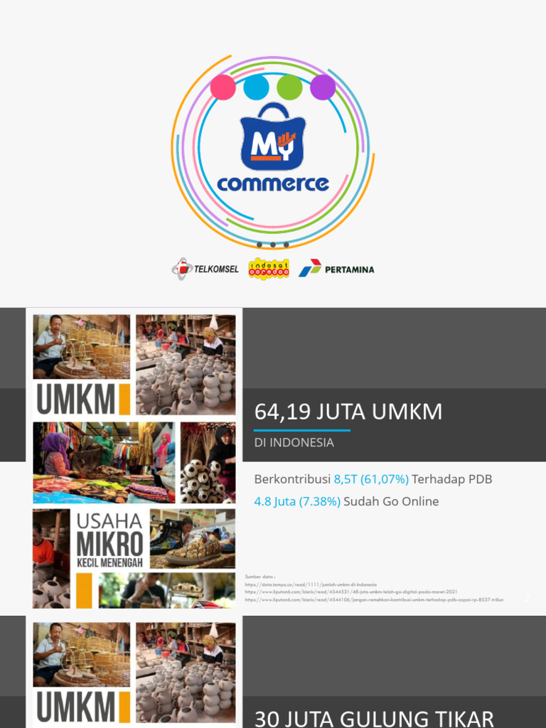 Presentasi Mycommerce | PDF