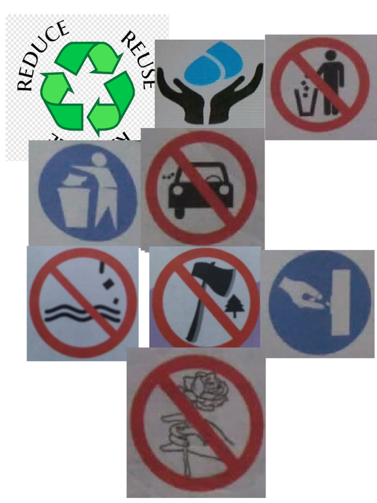 Green Activity Signs ( Picture ) | PDF