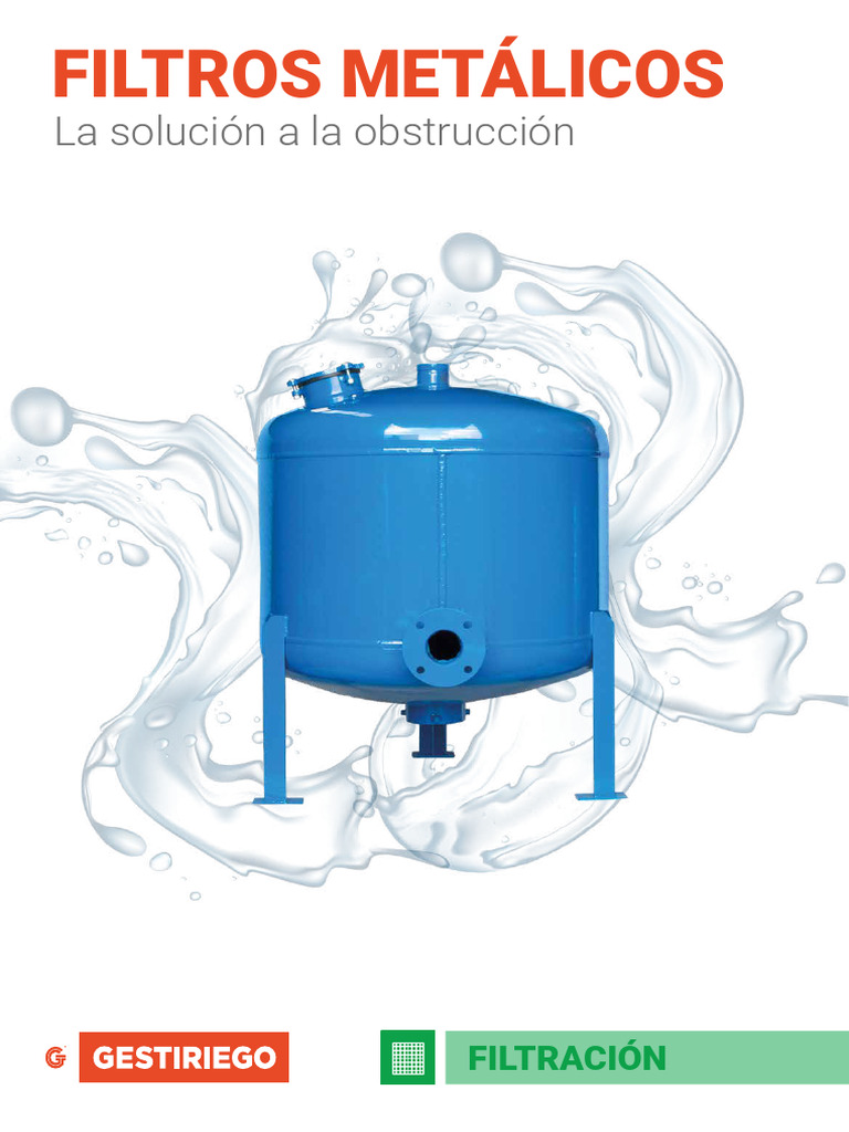 Ficha Filtros Metalicos | PDF