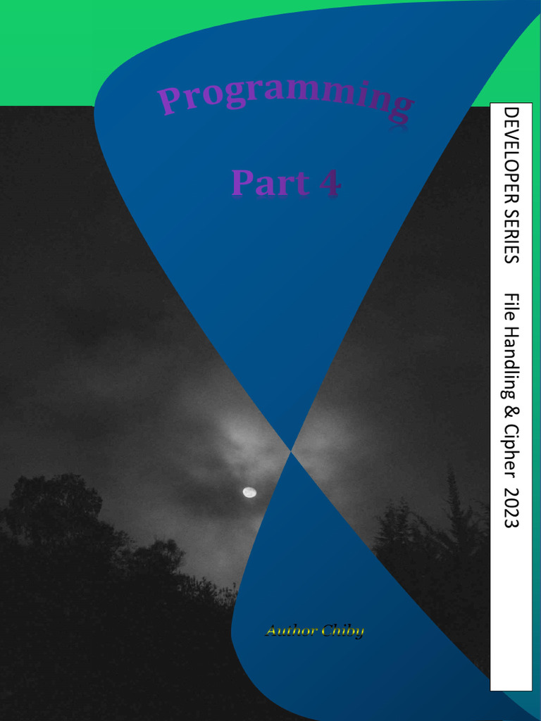 Programming - Part 4 | PDF | Computer File | Computing Programming - Part 4 | PDF | Computer File | Computing