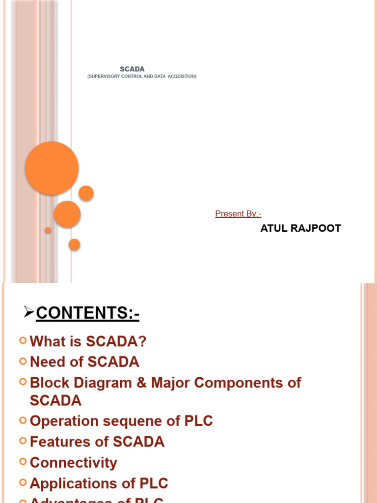 SCADA | PDF | Scada | Programmable Logic Controller
