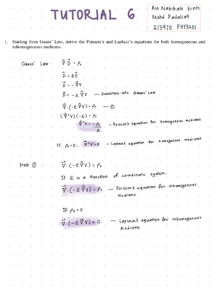 Chapter 6 Exercise Tutorial Boundary Problems | PDF