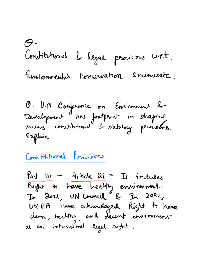 Statutory Provisions | PDF | Ecology | Natural Environment