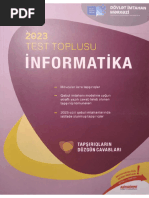 Di̇m İnformatika Toplu 2025 | PDF