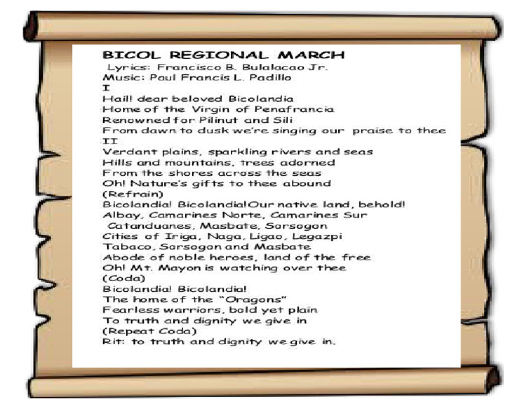 Bicol Regional March | PDF