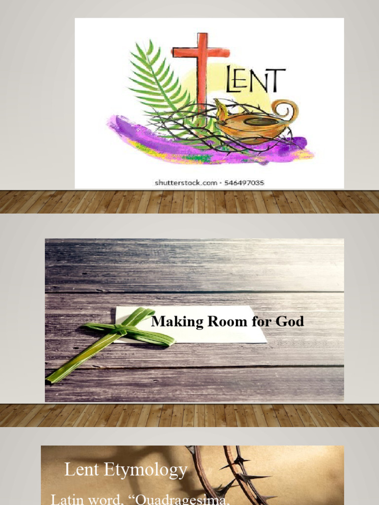 Lenten Recollection 2024 .Catechists' | PDF | Lent | Abrahamic Religions