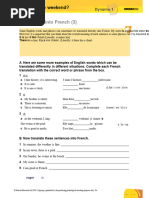 Year 9 French Revision Booklet | PDF