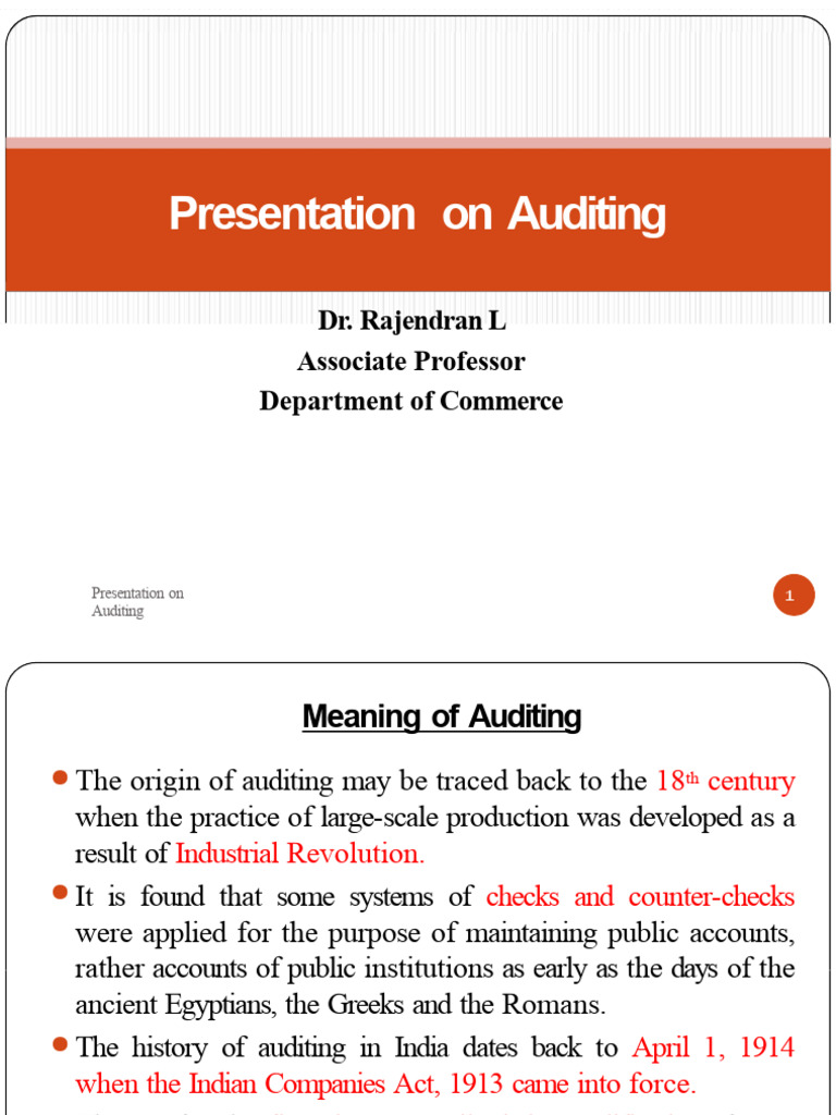 Audit | PDF | Audit | Financial Audit