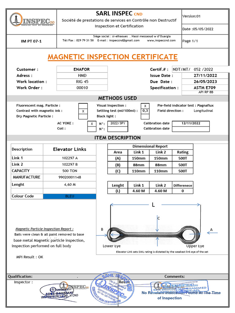 06-Elevator Links - 1 | PDF
