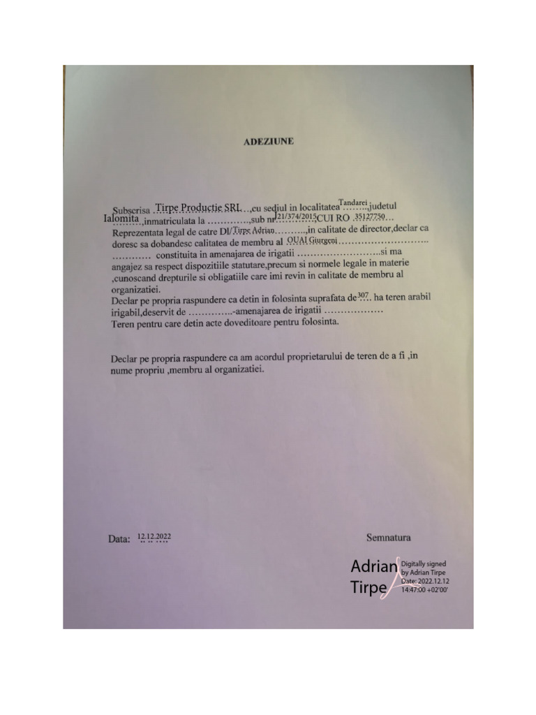 Adeziune Ouai | PDF