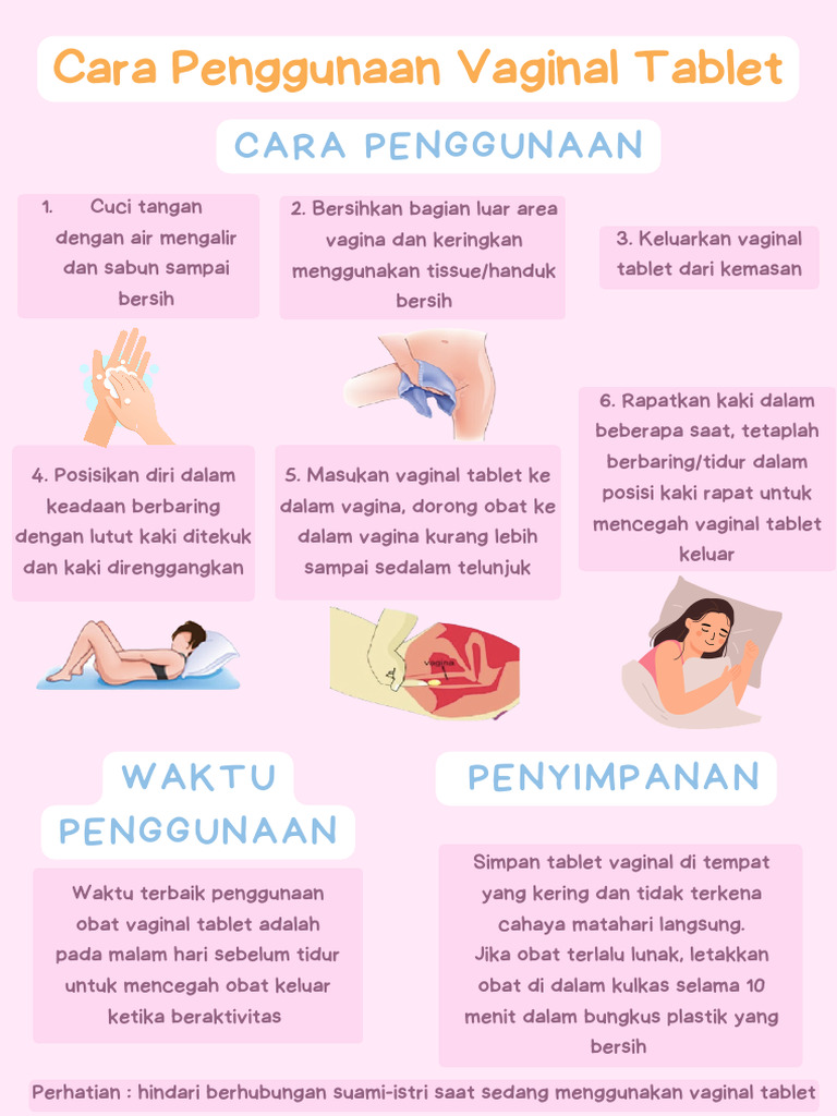 brosur vaginal tablet | PDF