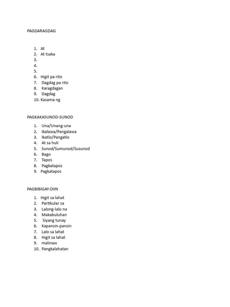 Transitional Devices-Filipino | PDF