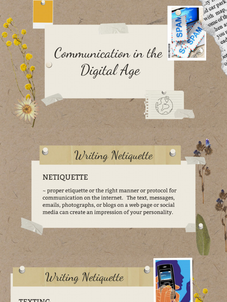 Lesson 5C - Communication in Digital Age 1 Compressed | PDF