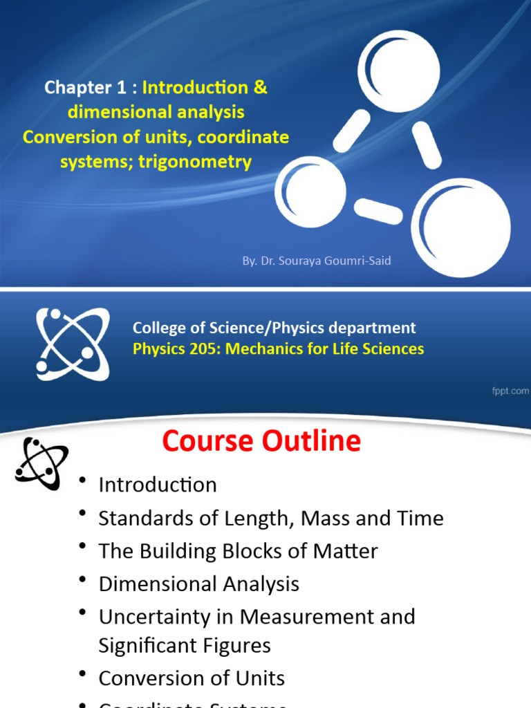 Chapter1 PHU205 | PDF