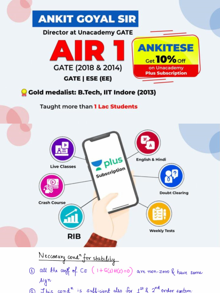 Lecture-38 Routh Criteria | PDF