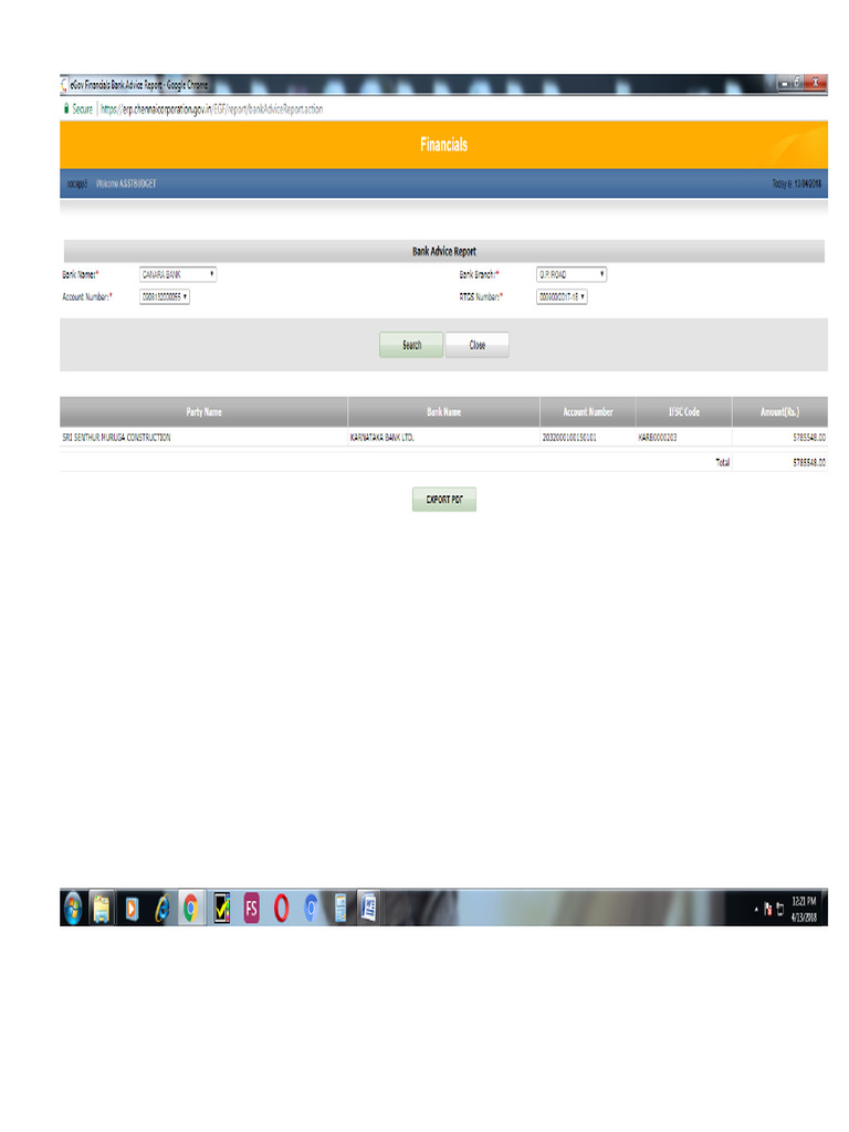 Contractor Bill Payment | PDF