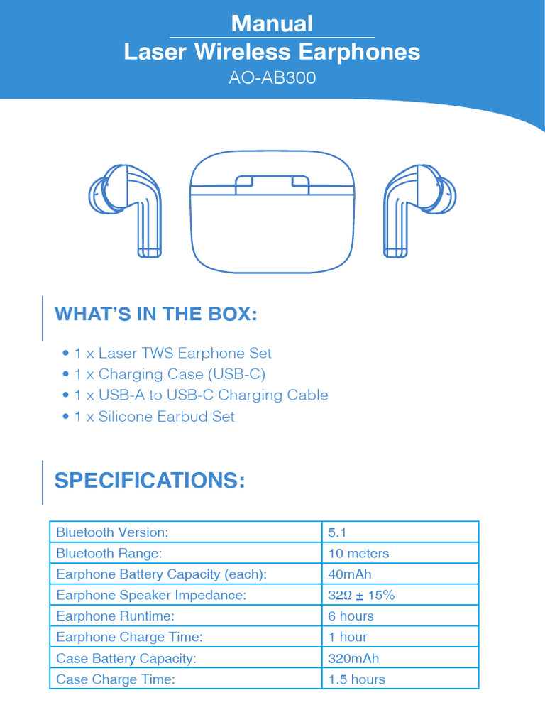 Manual - AO-AB300 | PDF