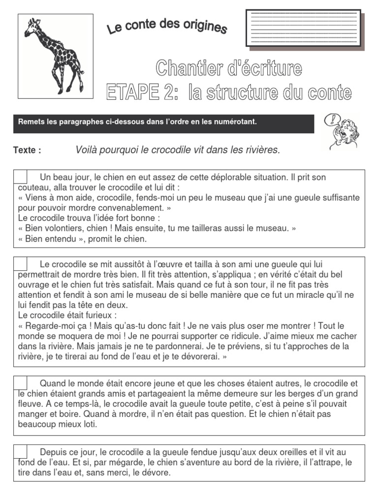 Pourquoi le crocodile vit dans l'eau | PDF | Maison et jardin | Jeunes ...