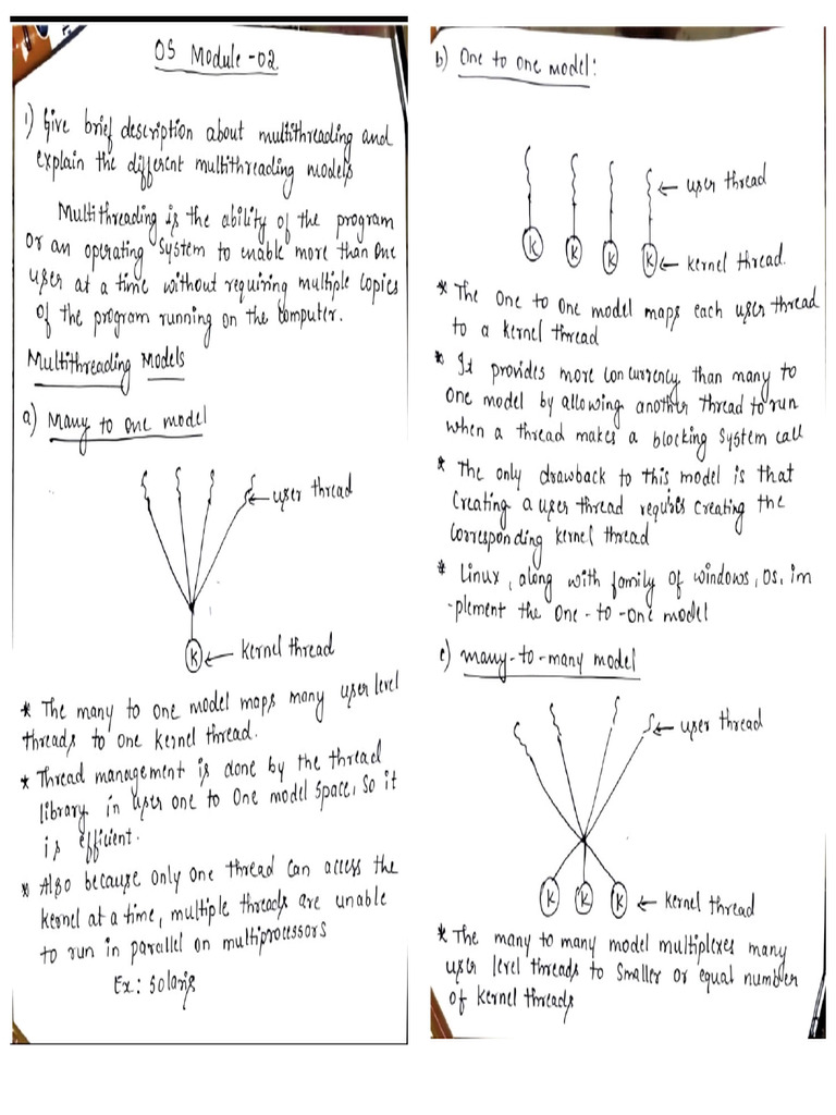 Os Module 2 Theory | PDF