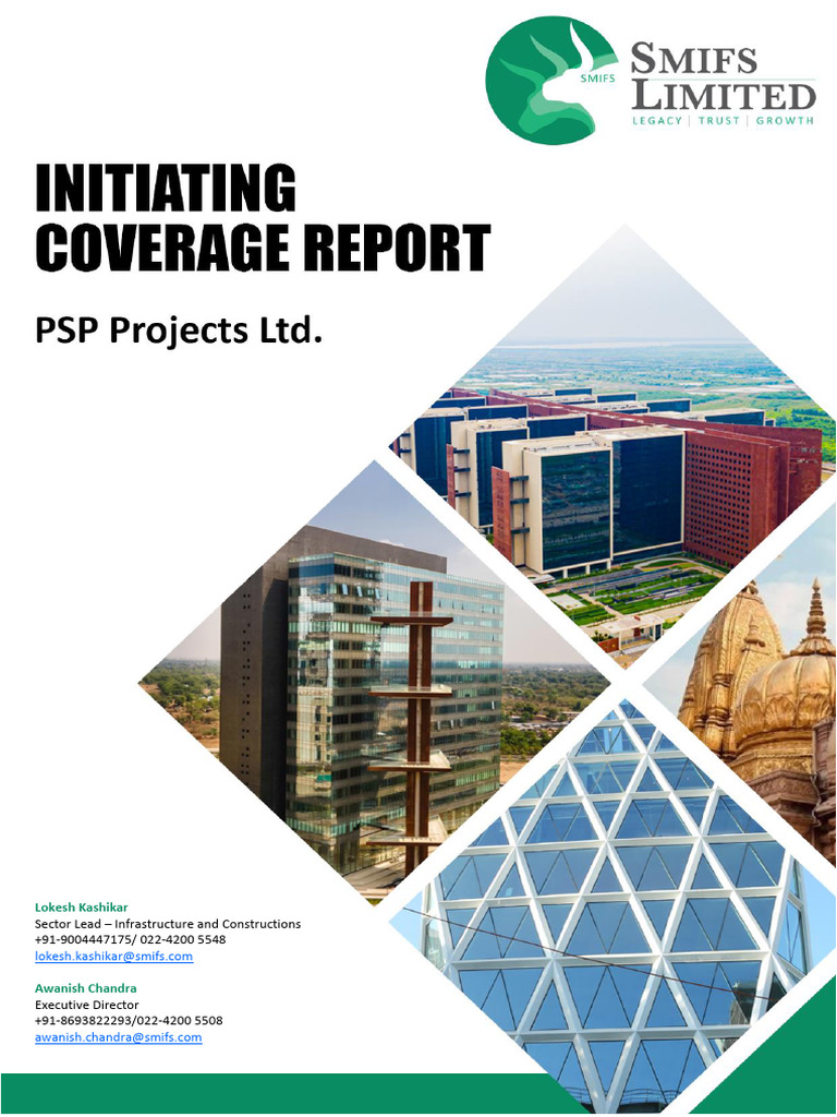PSP Projects LTD Initiating Coverage Report | PDF