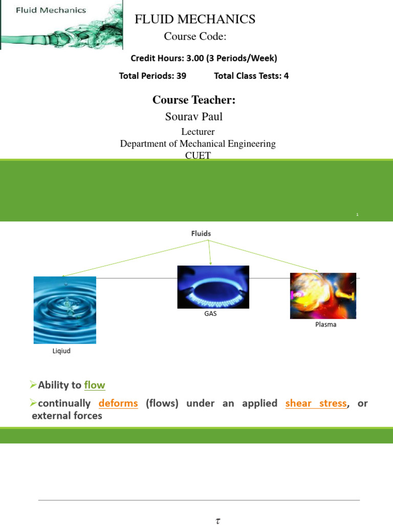 Fluid Mechanics | PDF | Buoyancy | Fluid Mechanics
