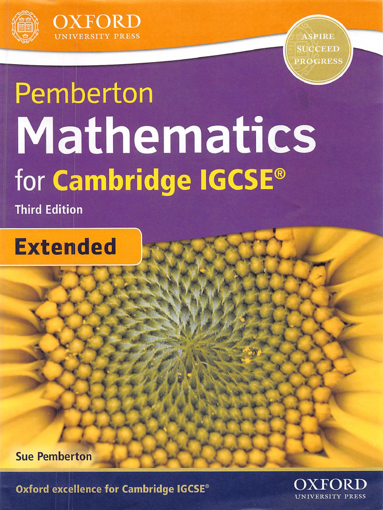 Mathematics For Cambridge Igcse 3rd Ed Pemberton | PDF