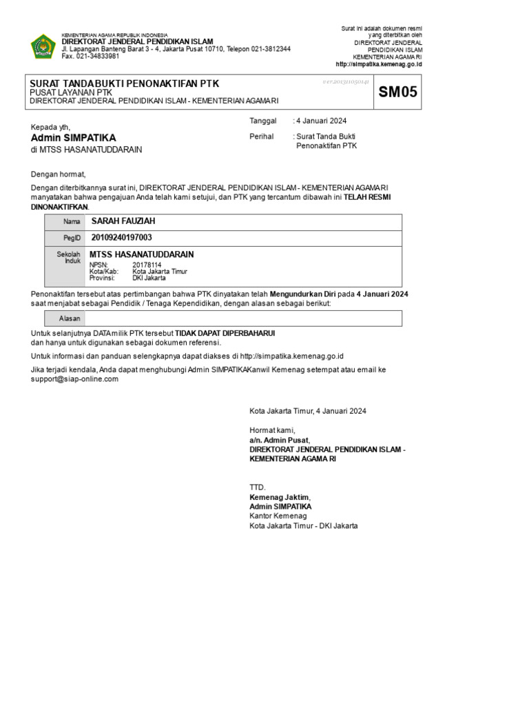 SM05 Sarah Fauziah | PDF