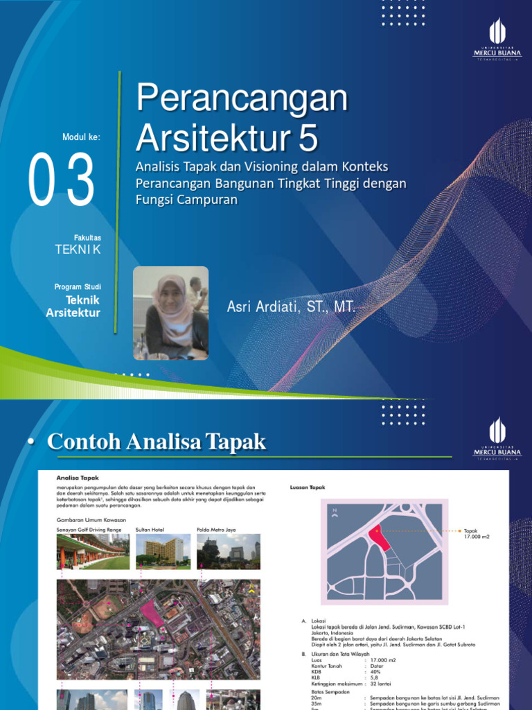 Pertemuan 03 Analisis Tapak Dan Visioning | PDF
