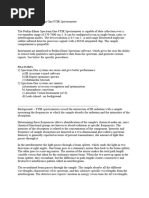 OPUS FTIR Software Quick Guide | PDF | Spectral Density | Spectrum