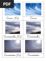 Les Types de Nuages PDF | PDF | Nuages, brouillard et précipitation ...