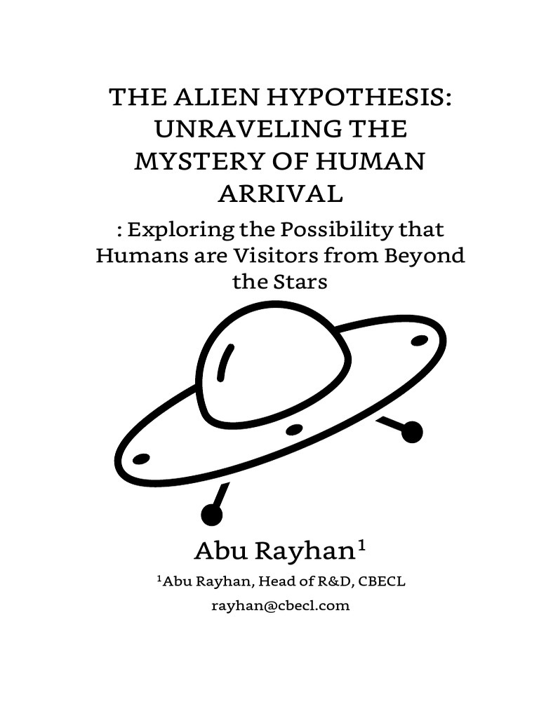 Alien Origins of Humanity | PDF | Evolution | Extraterrestrial Life